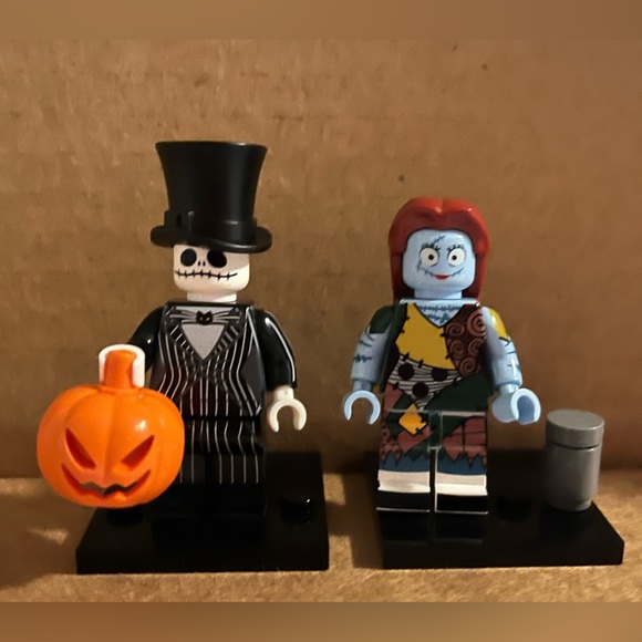 Minifigures | Toys | 52 Jack Sally Nightmare Before Christmas Horror ...